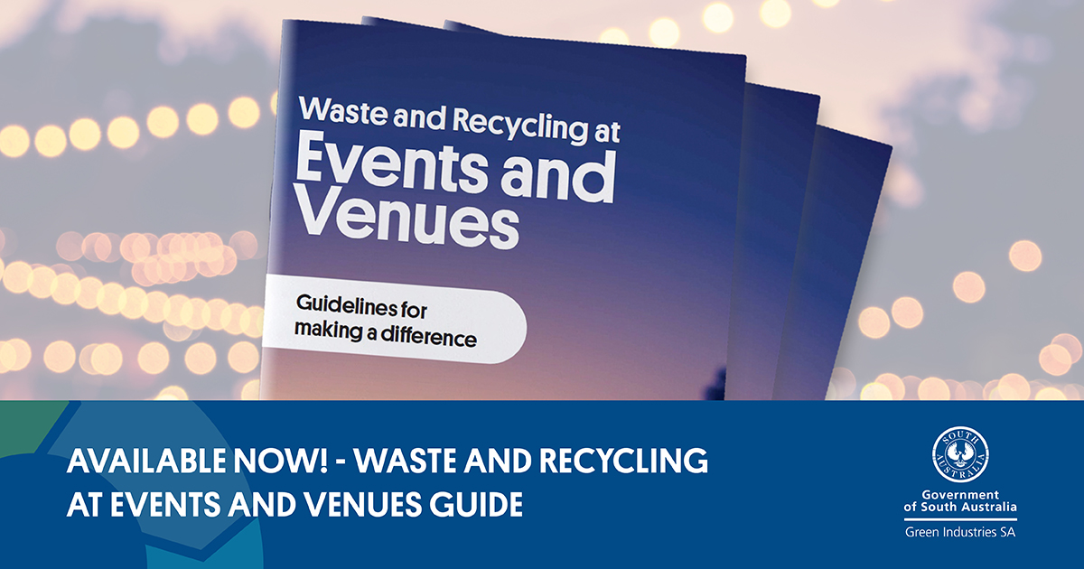 Updated waste & recycling guide for events and venues